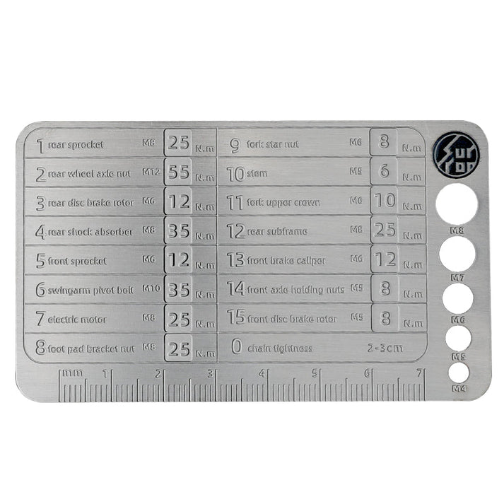 Sur-Ron Technology Light Bee Torque Card – surronmotorcycles